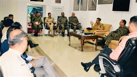 जम्मू कश्मीरपुंछ में सुरक्षा स्थिति को लेकर डीजीपी और व्हाइट नाइट कोर