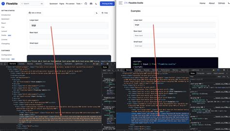The Padding For Large Input Needs To Be 4 · Issue 36 · Themesbergflowbite Svelte · Github