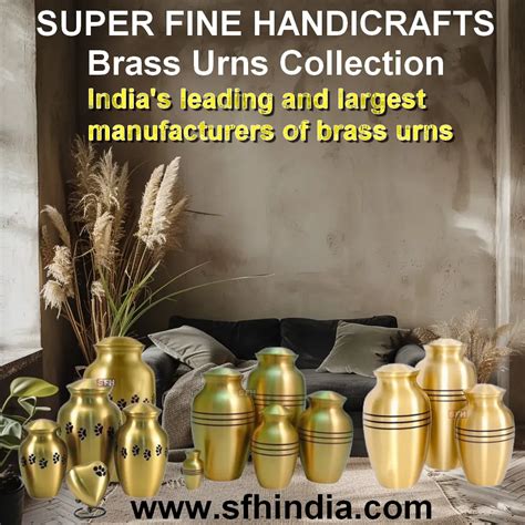 Brass Cremation Urns Super Fine Handicrafts