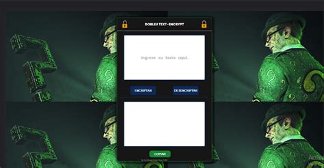 Github Luifer7encriptador De Texto Programa Web Que Se Encarga De Encriptar Texto Con Un