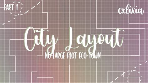 Roblox Bloxburg No Large Plot Eco Town Part 1 Tour Layout Speedbuild And Tour Cxlixia