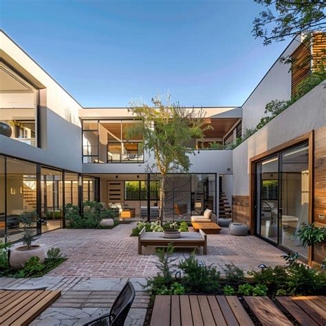 Courtyard House Architecture History Sustainability Materials And