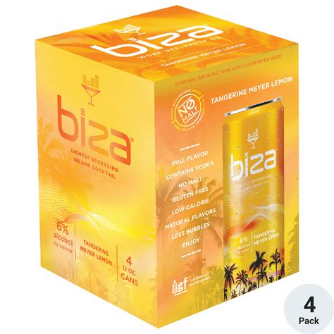 Biza Cocktails Tangerine Meyer Lemon Total Wine And More