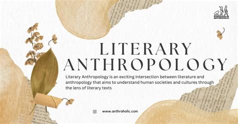 Introduction To Literary Anthropology Anthroholic