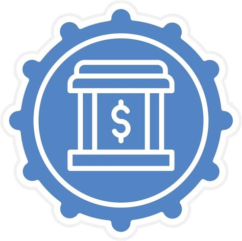 Banking System Vector Icon Design 22883360 Vector Art At Vecteezy