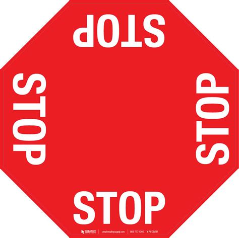 How To Create And Print Stop Signs For Safety