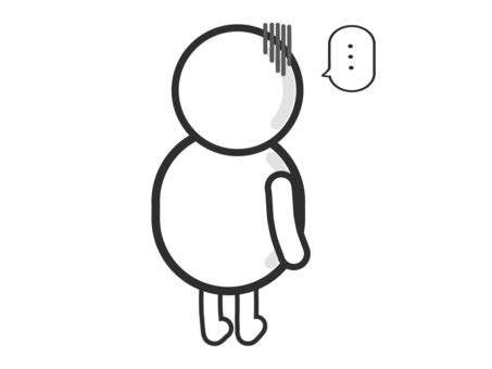 沈黙イラスト／無料イラストフリー素材なら「イラストac」