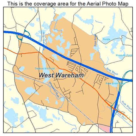 Aerial Photography Map Of West Wareham Ma Massachusetts