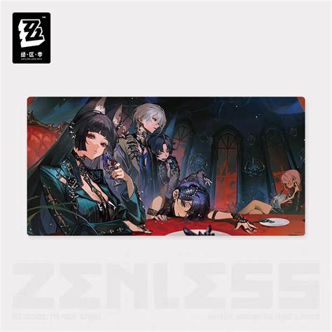 Mousepad [zzz Zenless Zone Zero] A Storm Of Falling Stars Hobby Addicts