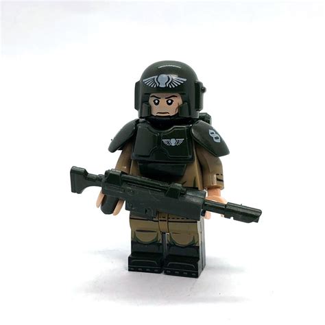 Cadian Imperial Guardsman With Lasgun Minifig Bin