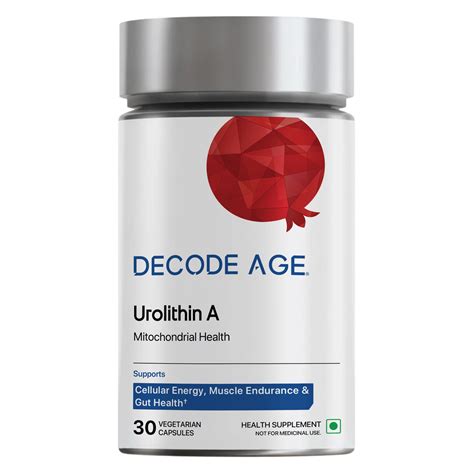 Urolithin A Supplement For Mitochondrial Health And Longevity