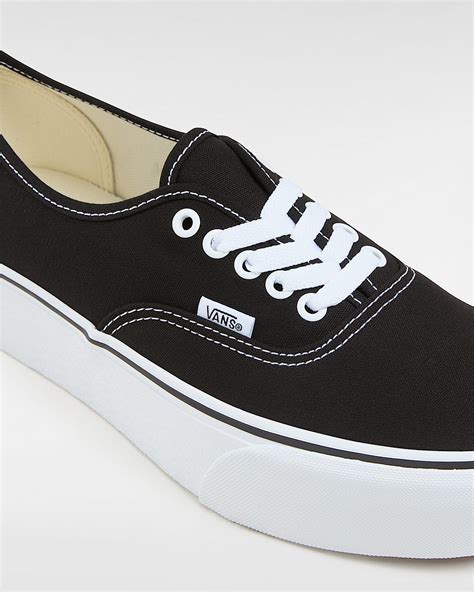 Authentic Stackform Shoes In Black Vans Uk