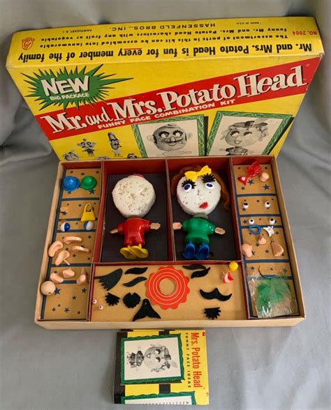 Vintage 19501960s Mr And Mrs Potato Head 3762765773