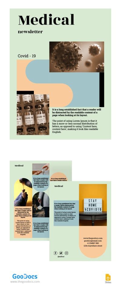 Free Medical Newsletter Templates