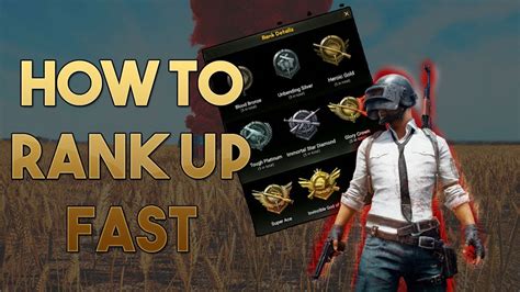 Pubg Mobile How To Rank Up Fast Bronze To Conqueror Youtube