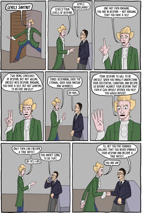 Jean Paul Sartre Existential Comics