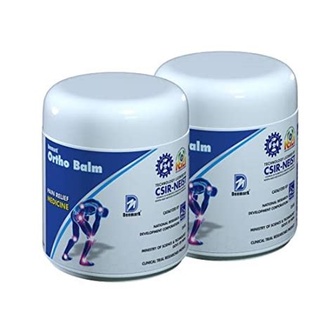 Buy Deemark Ortho Pain Releif Balm 50gmx2 Joint And Muscles Pain S