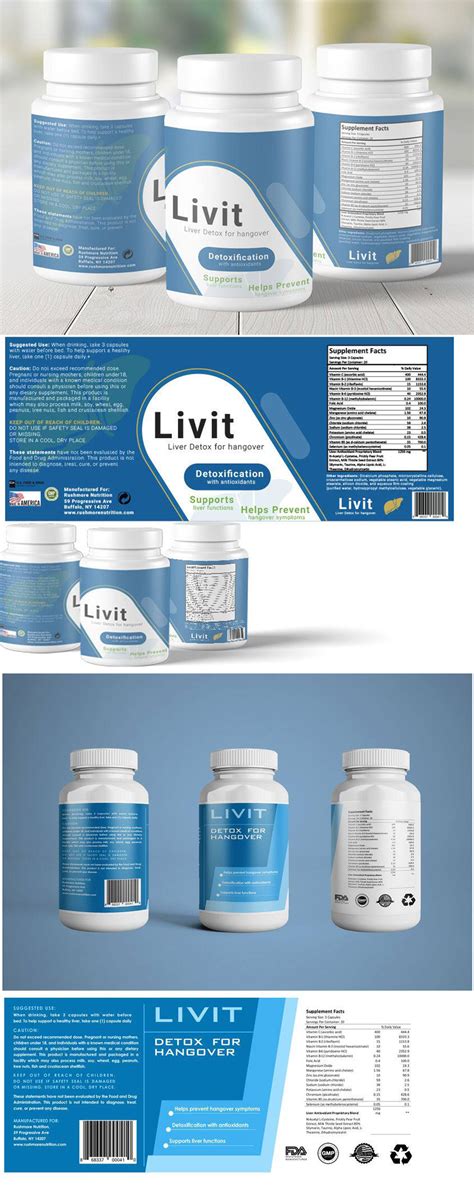 Supplement Label Design On Behance