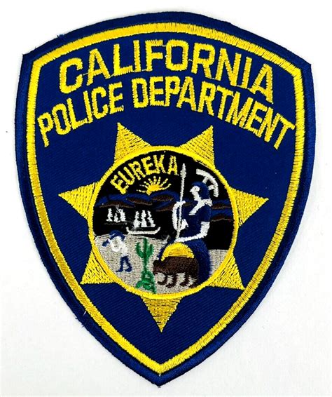 California Police Patches