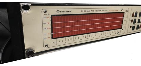 Klark Teknik Dn60 Spectrum Analyser Repair Custom Audio Designs