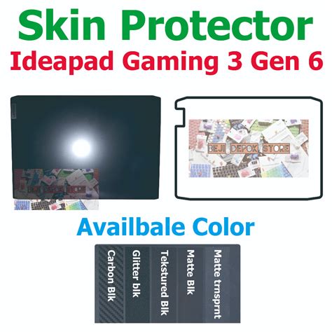 เคสหนง ปองกนผว สาหรบ Lenovo Ideapad Gaming รน 3 6 Shopee Thailand