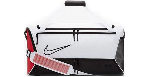 Nike Elite Basketball Duffel Bag In White Lyst