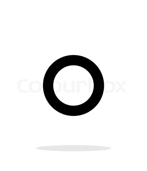 Asexual Icon On White Background Stock Vector Colourbox