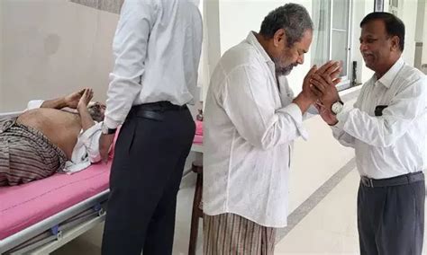 Senior Actor Narayana Murthy Admitted At Nims Senior Actor Narayana Murthy Admitted At Nims