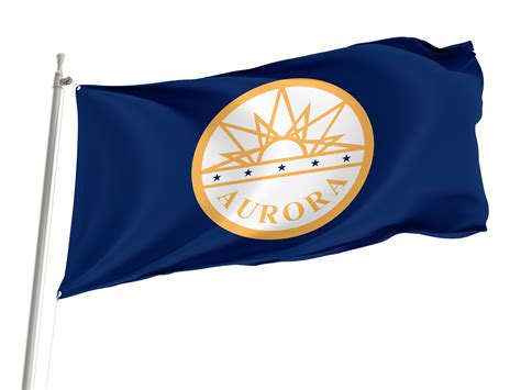 Aurora Colorado Flag Unique Design Durable 3x5 Ft Outdoor Flag Etsy In 2025 Colorado