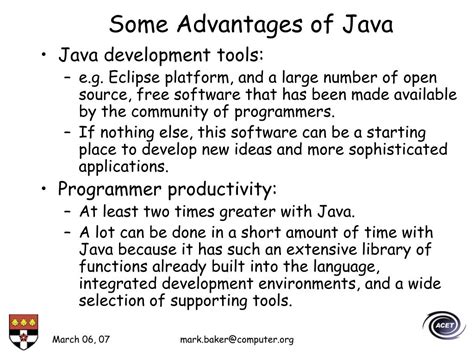Ppt Java Based Technologies To Support Parallel And Distributed