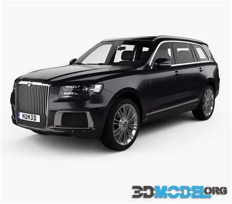 3d Model Aurus Komendant 2020 Pbr