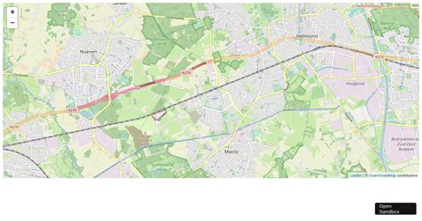 leaflet glify examples codesandbox