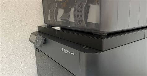 Bambulab P1s Glass Riser No Vent By Jonastae Download Free Stl