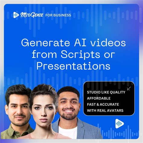 Mpleai On Linkedin Aivideocreation Digitalinnovation Midgenie