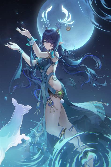 Yukiri L Ii Lauma Genshin Impact Genshin Impact Absurdres