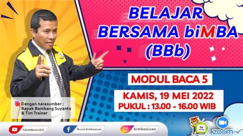 Modul Baca 5 Bimba Aiueo Bbb Dokumentasi Bimba