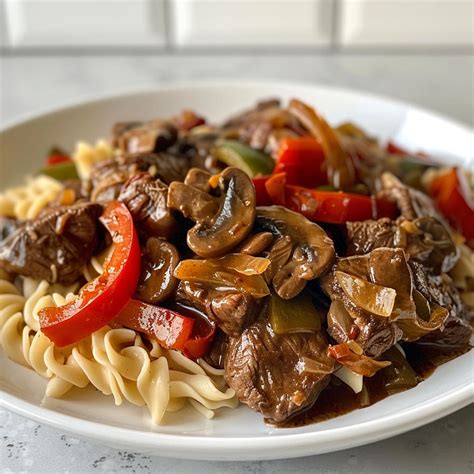 Crockpot Mushroom Pepper Steak Recipes Cooking Tips