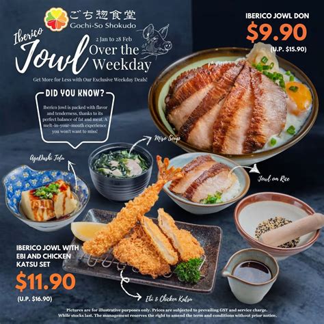 2 January 28 February 2025 Gochi So Shokudo New Menu Iberico Jowl