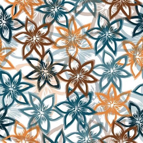 Premium Vector Collage Contemporary Seamless Pattern