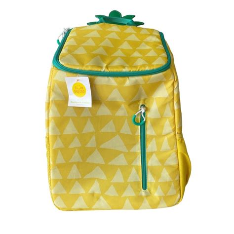 Sun Squad Other Nwt Sun Squad Pineapple 2can Backpack Cooler Bag Poshmark
