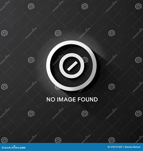 Default Missing Photo Stock Vector Symbol In A Black Filled And