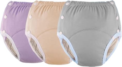Cotton Incontinence Pants For Adults Waterproof Leakproof