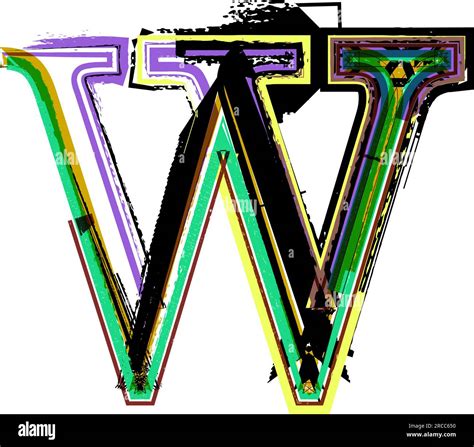 Letter W Clipart Stock Vector Images Alamy