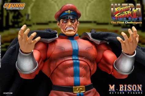 Street Fighter Storm Collectibles M Bison Action Figure Clubhouse