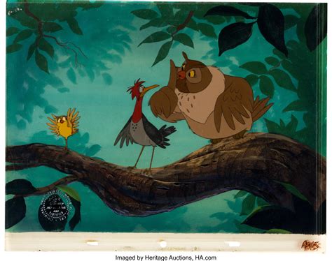 The Fox And The Hound Dinky Boomer And Big Mama Production Cel Lot