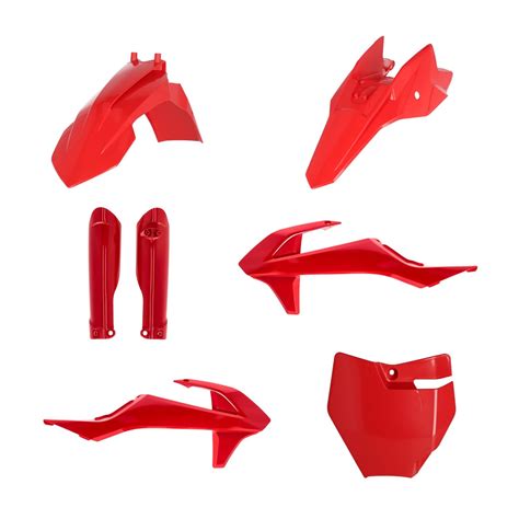 Acerbis Plastic Kit Ktm Sx50 16 23 Gas Gas Mc50 21 23 Red Rival Ink