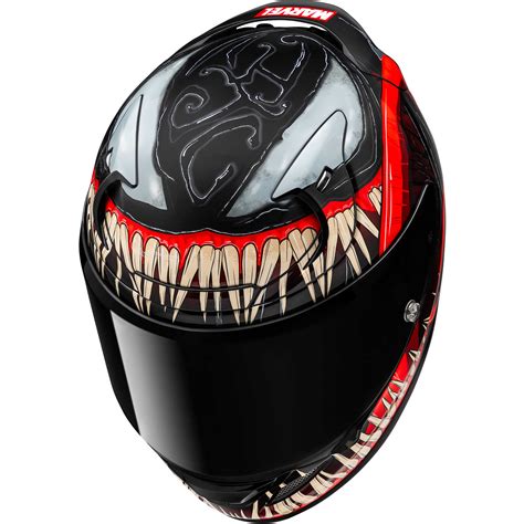 Hjc Rpha 12 Venom 3 Marvel Mc1sf Full Face Motorcycle Helmet For Sale