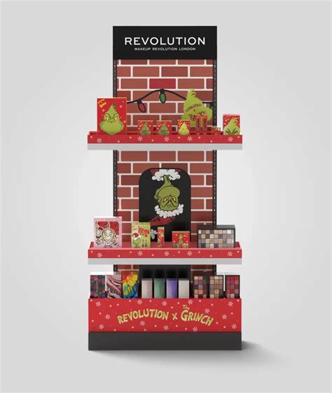 Revolution X Grinch Target Holiday End Cap Moco Moco