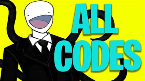 Roblox Stop It Slender 2 Codes September 2019 Working Codes Update