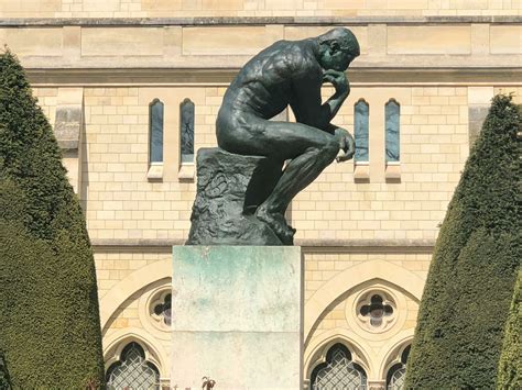 Rodins Famous Sculpture The Thinker